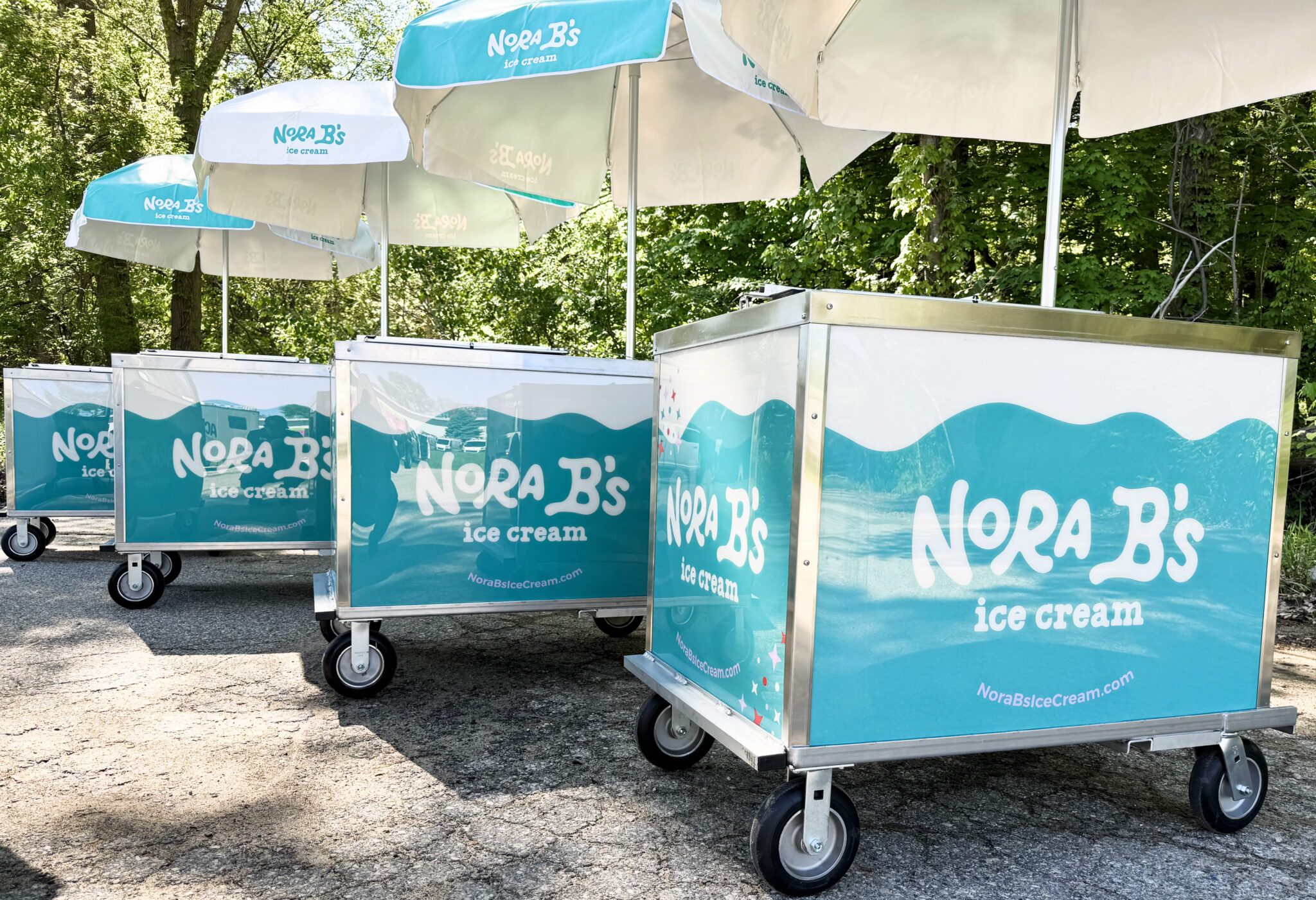 Ice Cream Cart Rentals | Nora B's Ice Cream