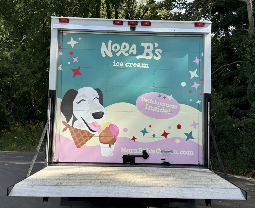 Nora B's Ice Cream Truck | The Truck That Delivers the Carts