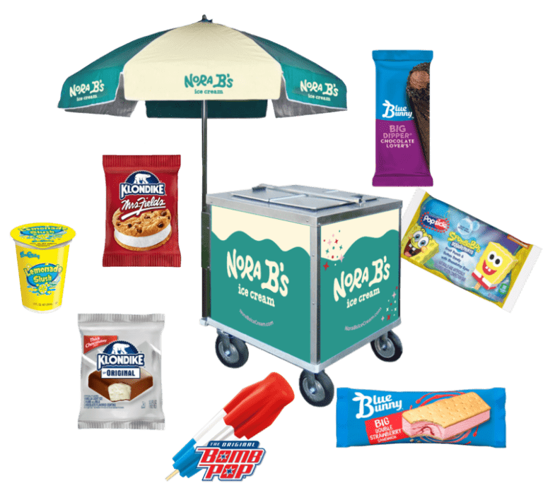Ice Cream Cart Rentals | Nora B's Ice Cream